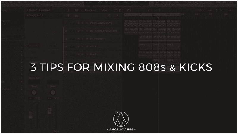 3 Tips For Mixing 808s and Kicks Together | How To Mix 808s and Kicks